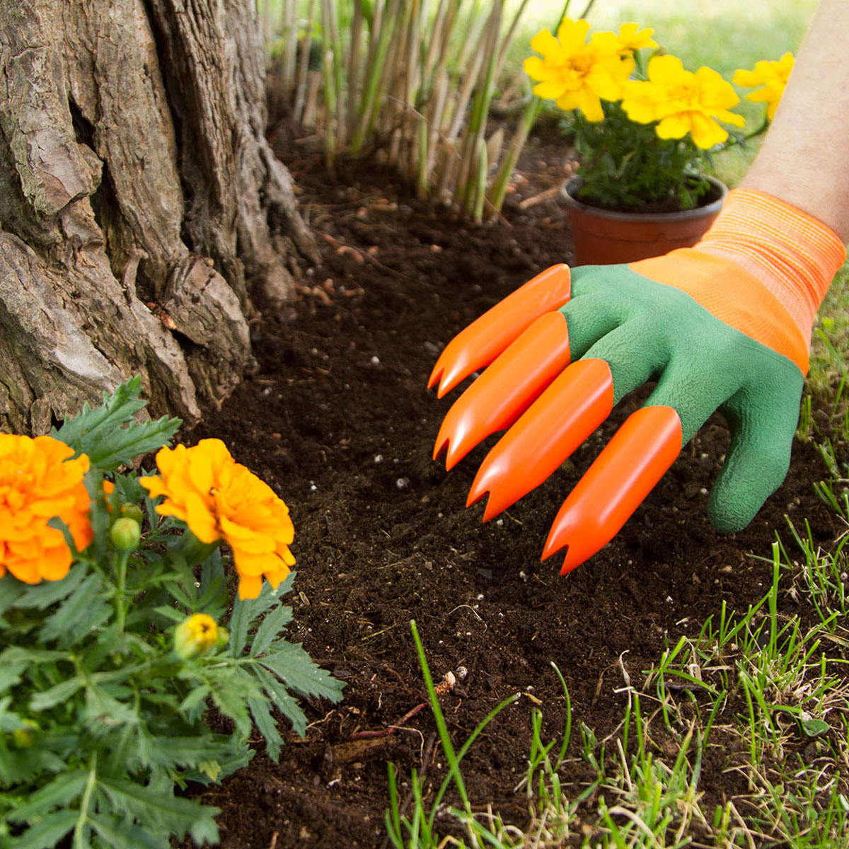 Best Direct Gartenhandschuhe Yard Hands mit 4 Krallen | K000663144