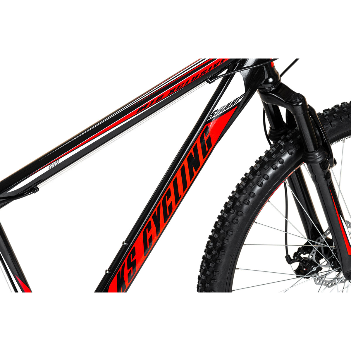 KS Cycling Mountainbike Hardtail 29'' Sharp schwarz-rot RH 46 cm ...