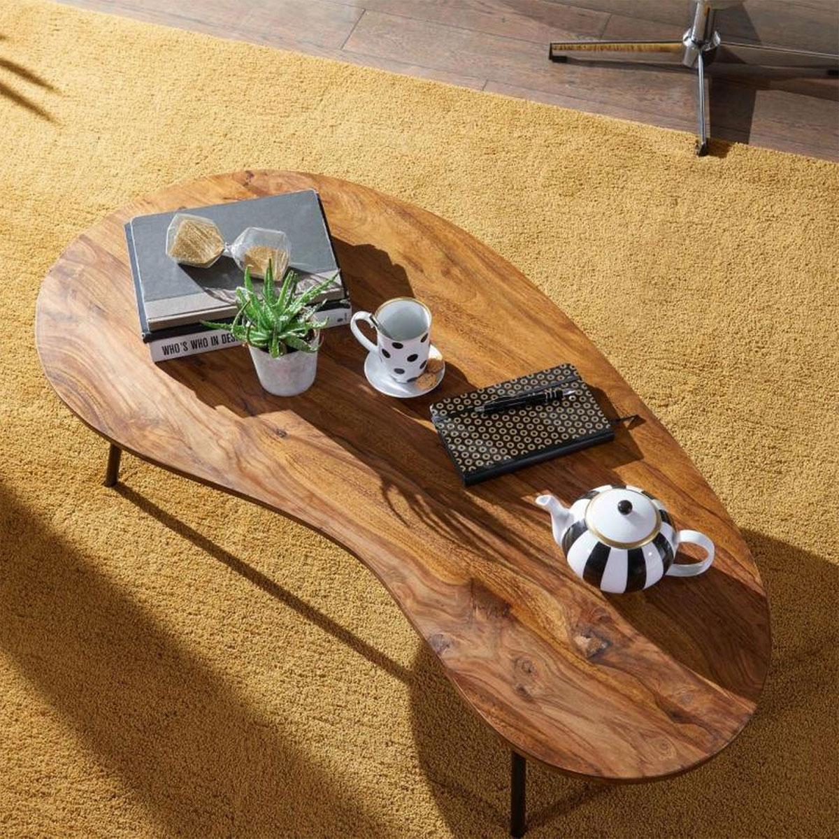 Wohnling Design Couchtisch Kasi Sheesham | K000058561