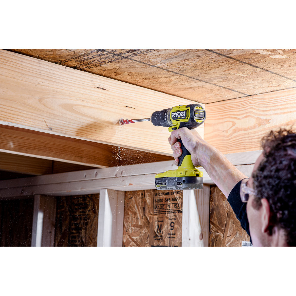 Ryobi Akku-Schlagbohrschrauber RPD18C-320S 18 Volt mit 3 Akkus und ...
