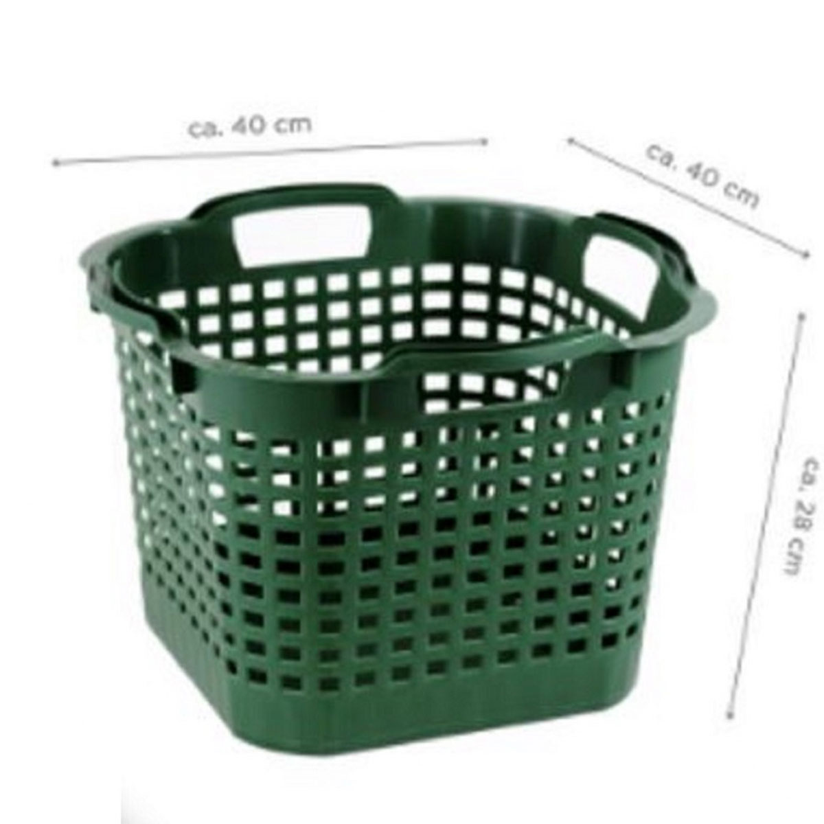 GreenLife Uni-Korb 25 kg 3 Stück drehstapelbar blau | blau | K000779994