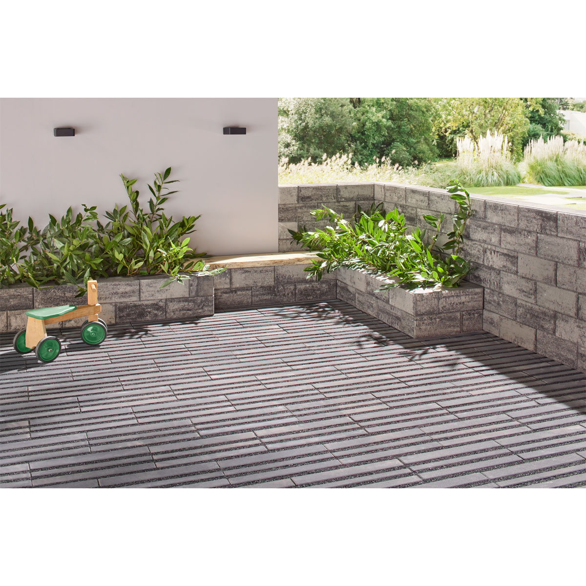 Lusit ECO City40x20x8 cm, Anthrazit mit Microfase online kaufen