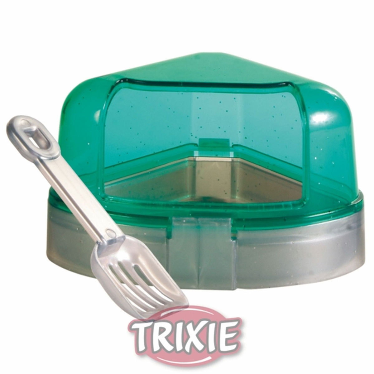 Trixie Ecktoilette Dach Hamster 14 x 8 x 11/11 cm | K000030606