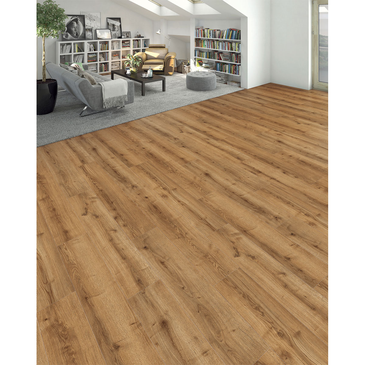 Living by HARO Designboden Powerstar Landhausdiele Eiche Salerno natur 128,2 x 19,3 cm online kaufen